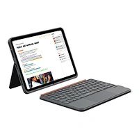 WIWU magnetic keyboard for ipad , pu leather wireless keyboard , 3 in 1 ...